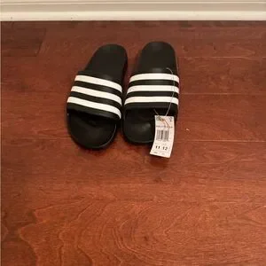 adidas | Shoes | Adidas Unisex Aqua Slide No Original Box Women 9 ...